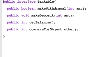 Solved public class CheckingAccount? private String acctID; | Chegg.com