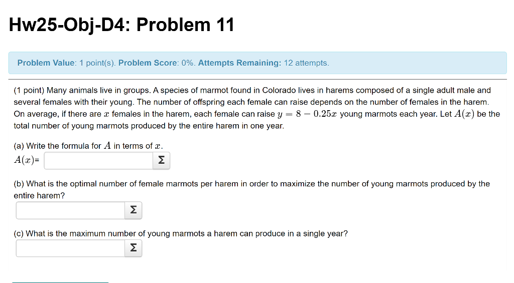 Solved Hw25-Obj-D4: Problem 11 Problem Value: 1 point(s). | Chegg.com