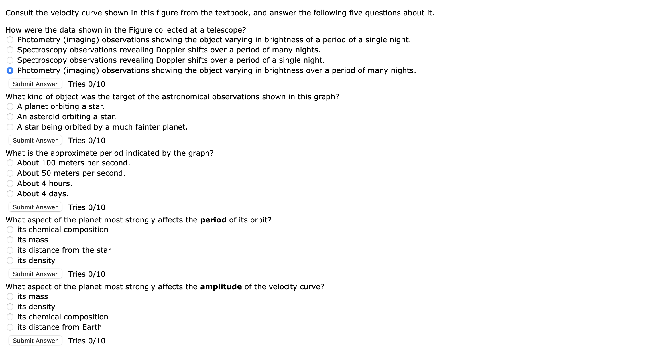 Solved Consult the velocity curve shown in this figure from | Chegg.com