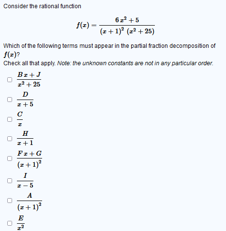 Solved Consider the rational | Chegg.com