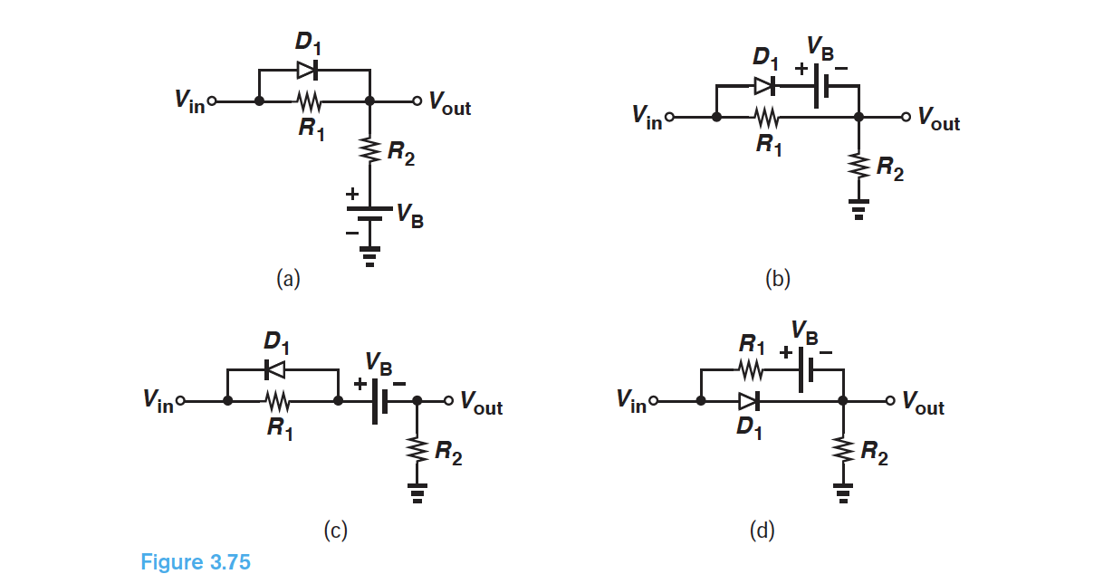 Solved *3.26. Plot the currents flowing through R1 and D1 as | Chegg.com