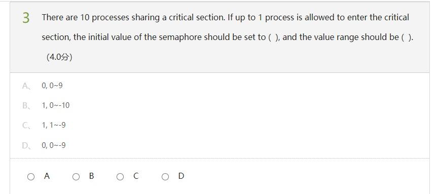 Solved Topic: Operating system I will give thumbs up for the | Chegg.com