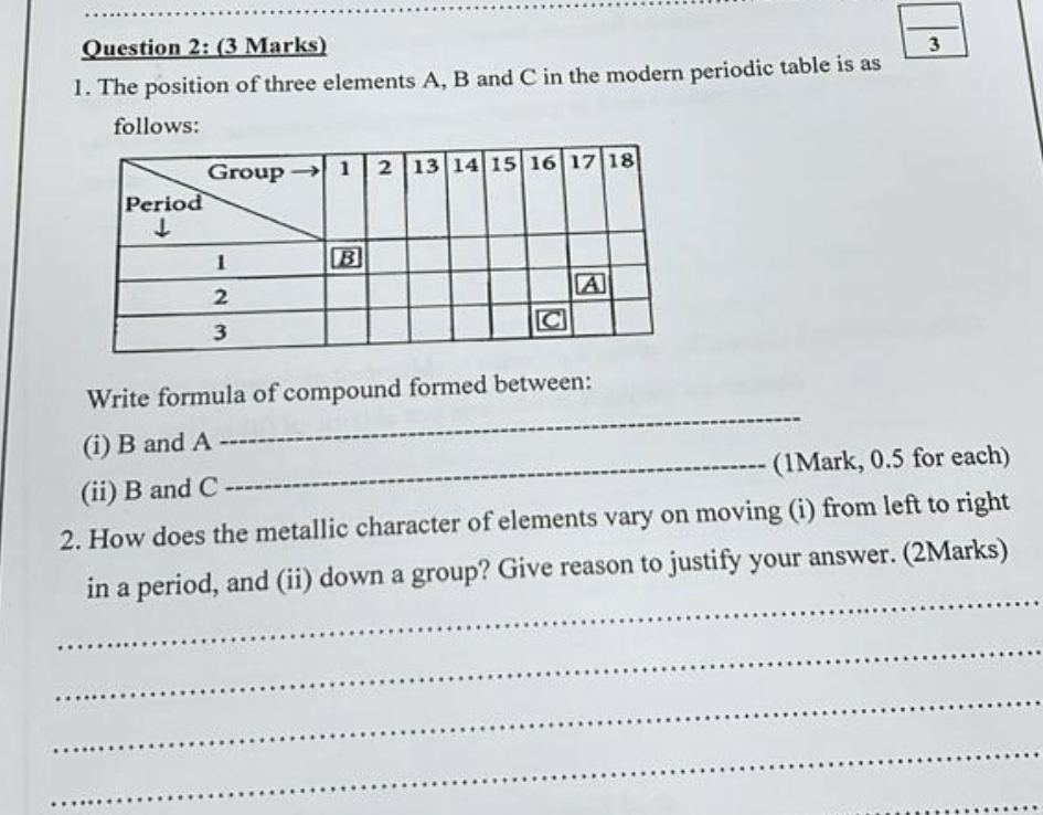 Solved Question 2: (3 Marks) 1. The position of three | Chegg.com
