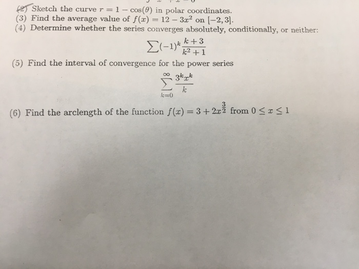 Solved Sketch the curve r = 1 - cos (theta) in polar | Chegg.com