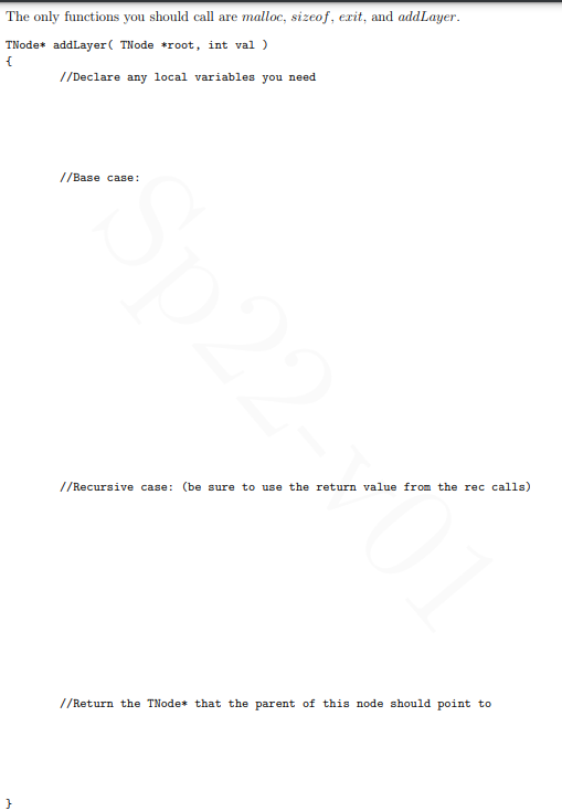 Solved You are asked to implement the following recursive | Chegg.com