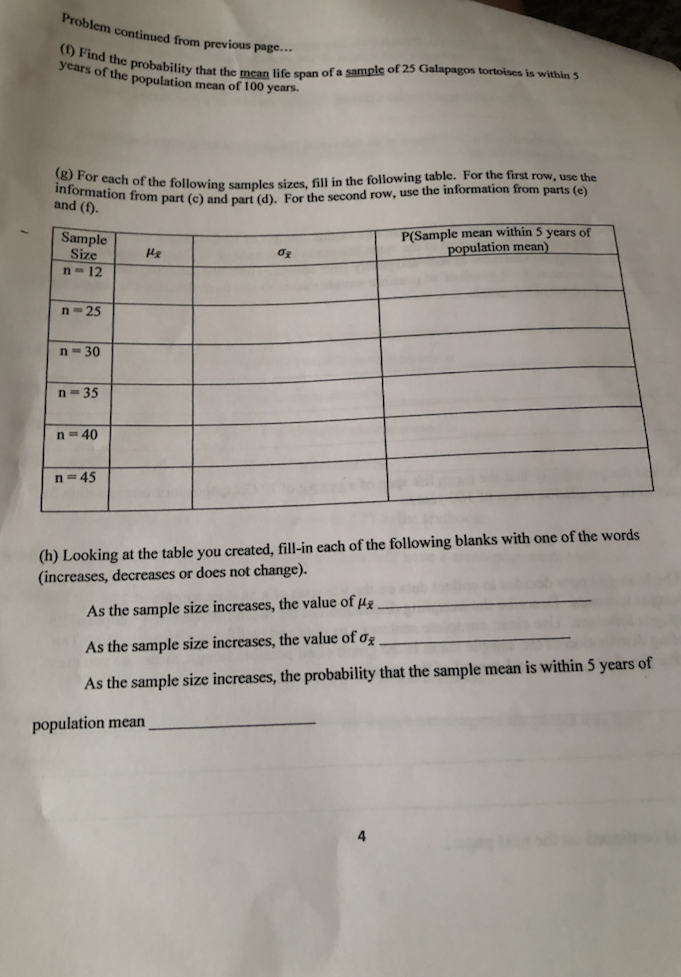 Solved Problem continued from previous page...(f) ﻿Find the | Chegg.com