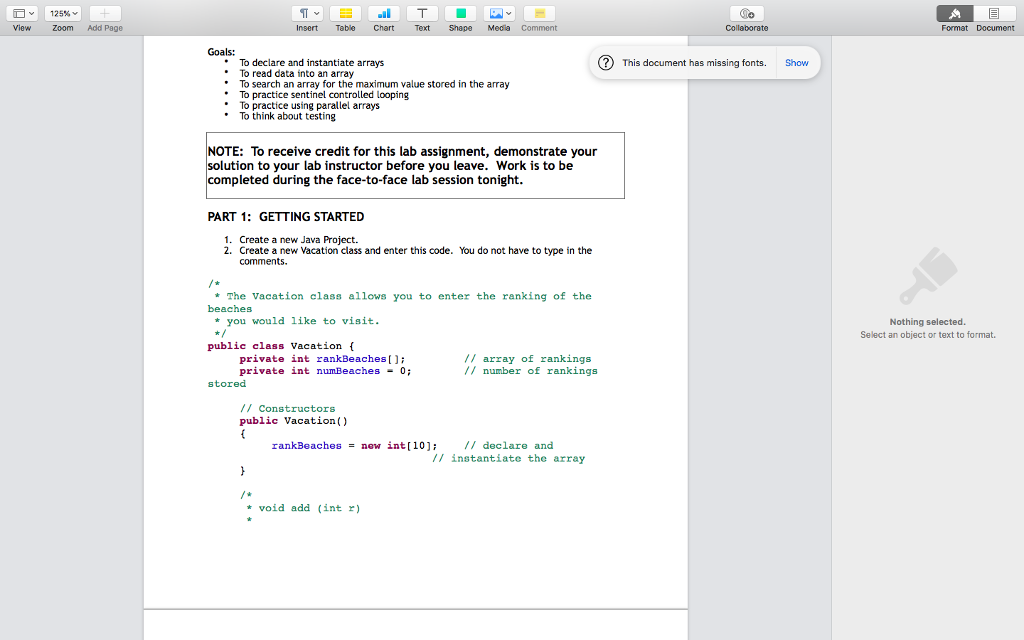 Solved 125% v ViewZoom Add Page InsertTable Chart Text Shape | Chegg.com