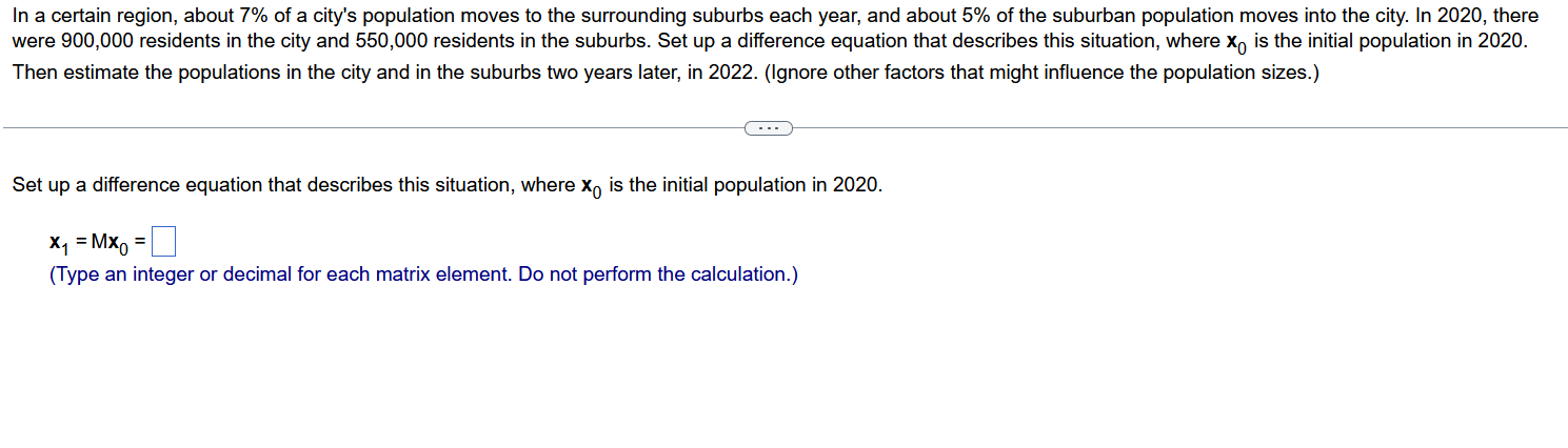 Solved In a certain region, about 7% of a city's population | Chegg.com