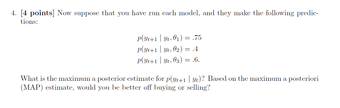2. (Bayesian Learning) Suppose that you have three | Chegg.com