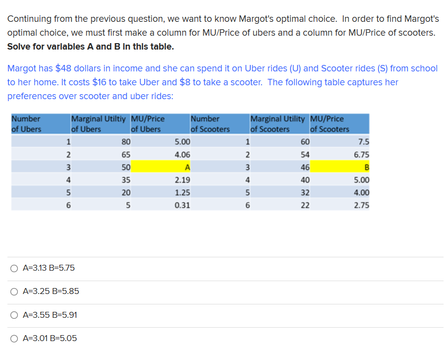 Solved Continuing from the previous question, we want to | Chegg.com