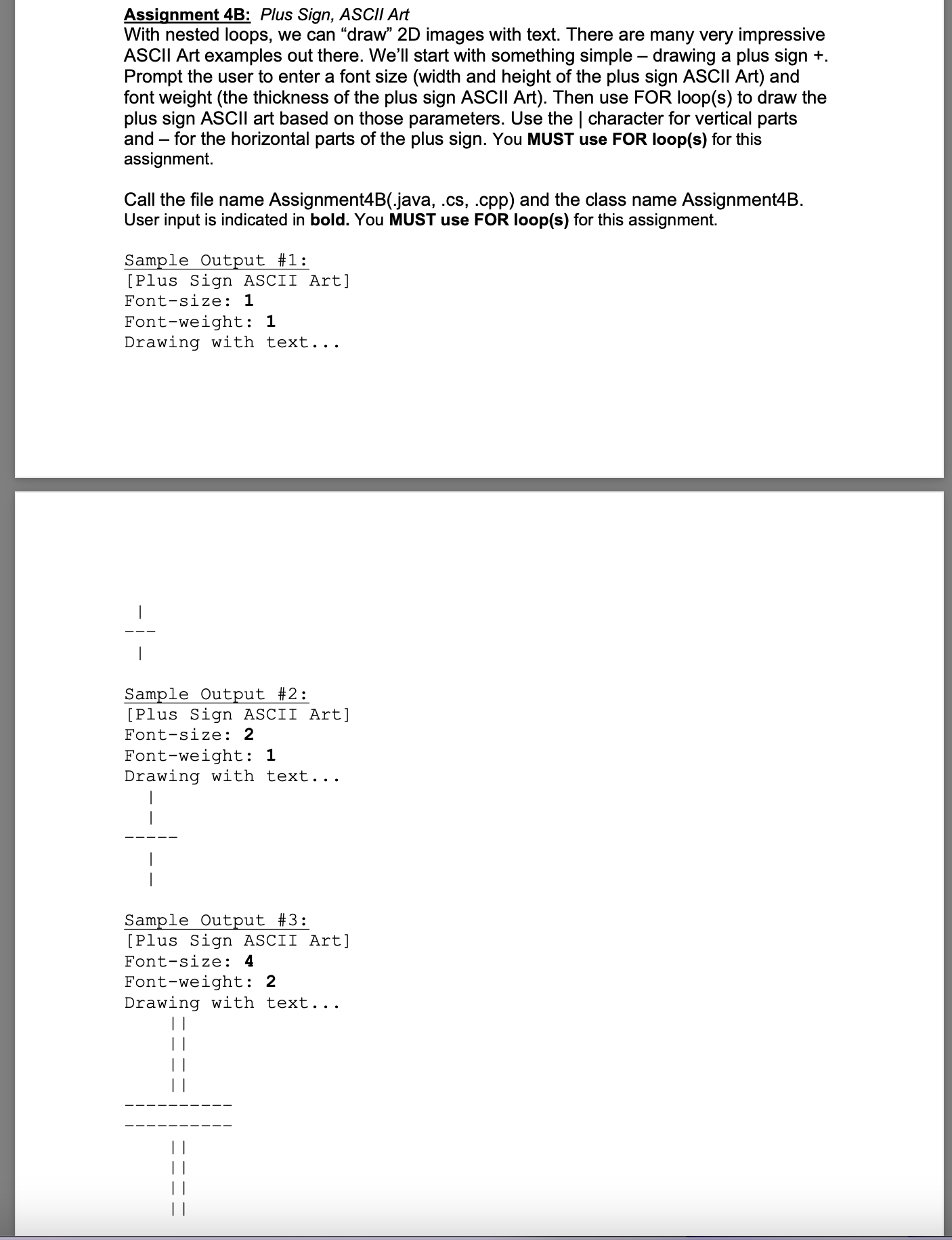 Solved Hey!! can someone help me with this assignment for | Chegg.com