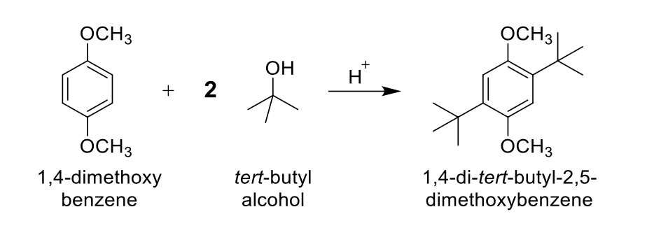 Solved for this experiment: electrophilic aromatic | Chegg.com