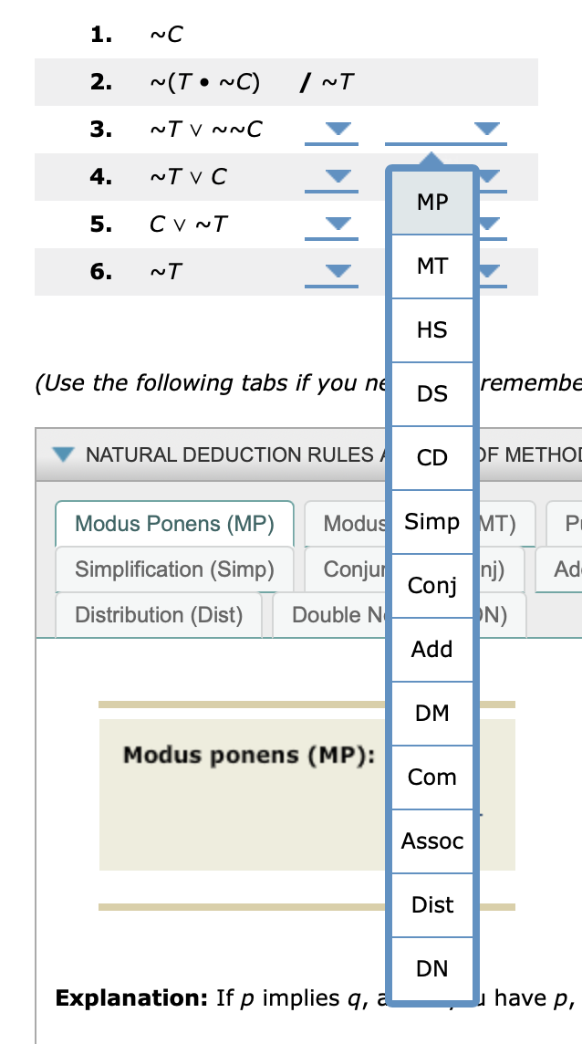 Solved As you learn additional natural deduction rules, and | Chegg.com
