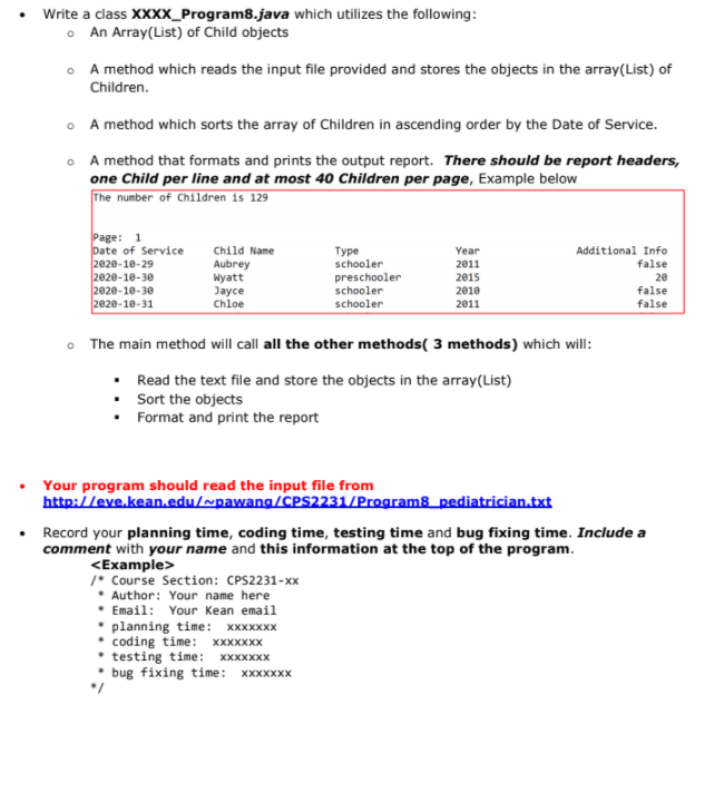Solved Concepts: Classes and objects, inheritance Point | Chegg.com