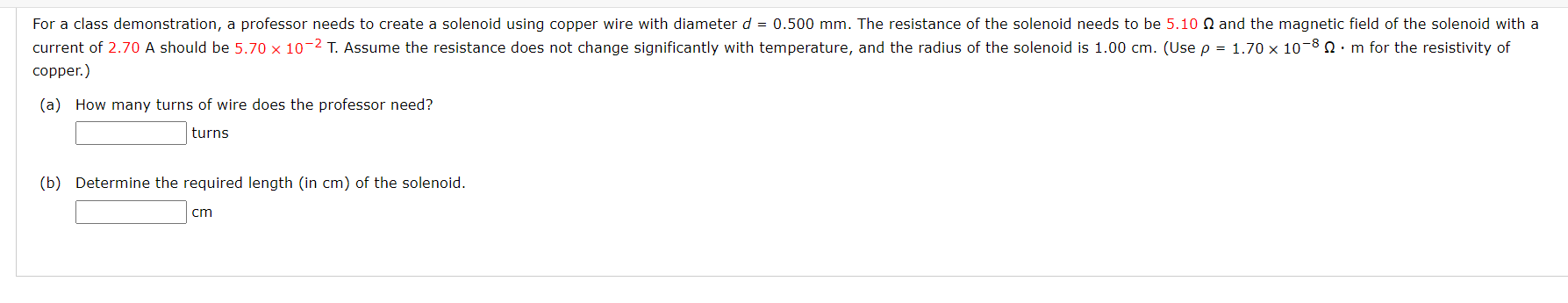 Solved For a class demonstration, a professor needs to | Chegg.com