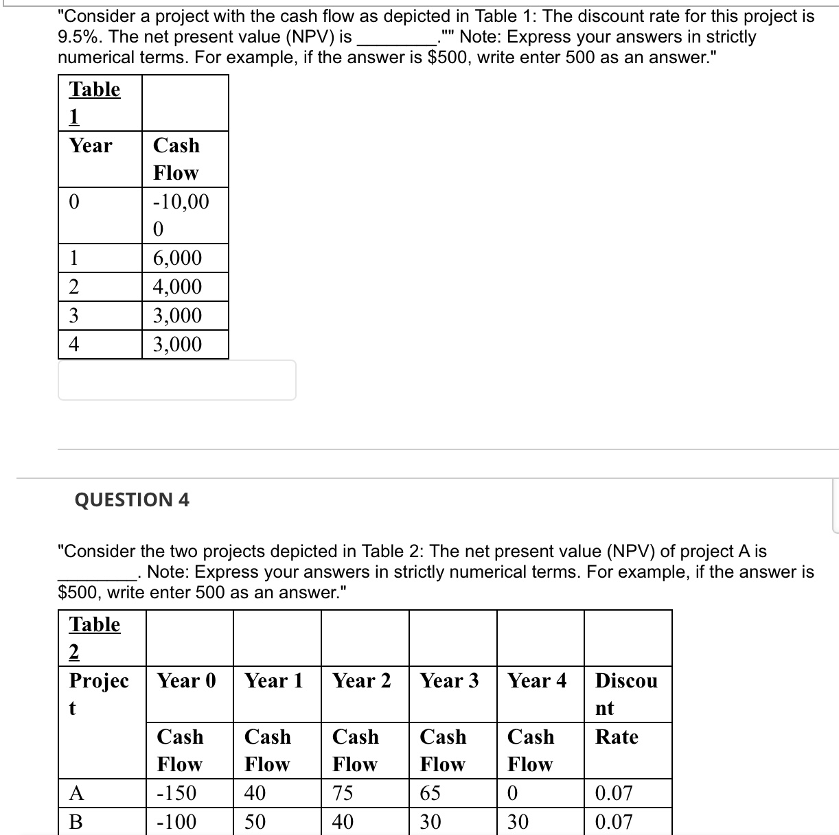 Solved "Consider a project with the cash flow as depicted in | Chegg.com
