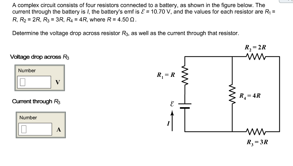 Solved A complex circuit consists of four resistors | Chegg.com