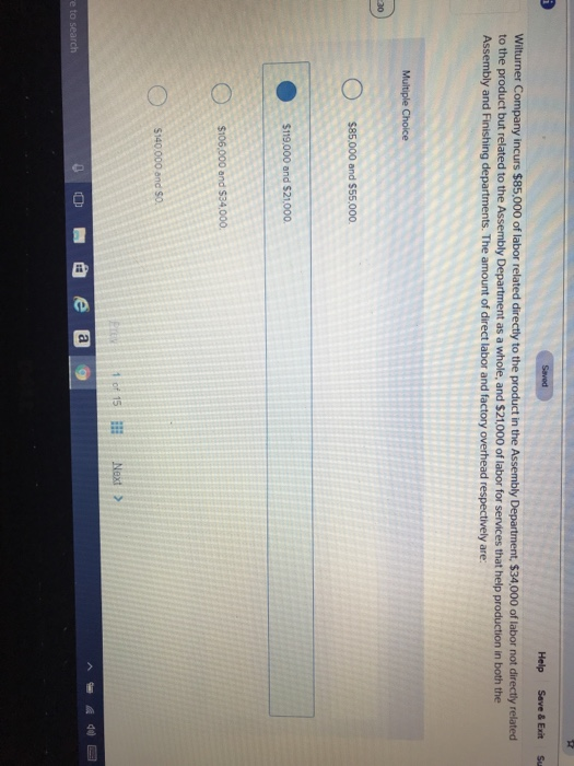 Solved Help Save & ExitSu Wilturner Co to the product but | Chegg.com Solved Help Save & ExitSu Wilturner Co to the product but | Chegg.com