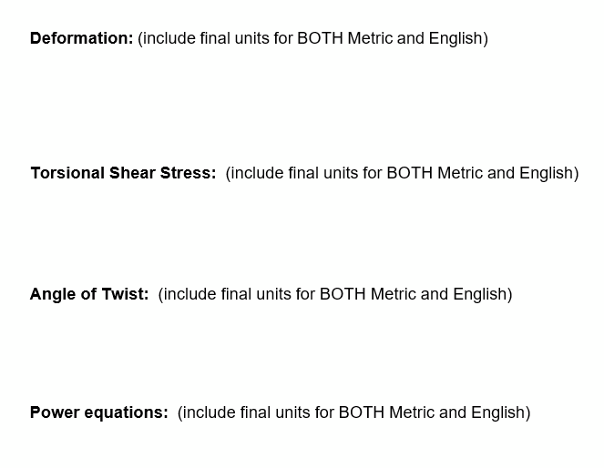 Solved Please provide the equations (as well as the English | Chegg.com