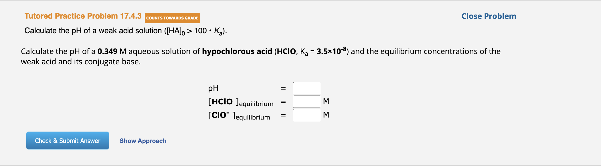 Solved Tutored Practice Problem 17.4.3 Close Problem | Chegg.com
