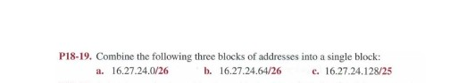 Solved P18-19. Combine the following three blocks of | Chegg.com