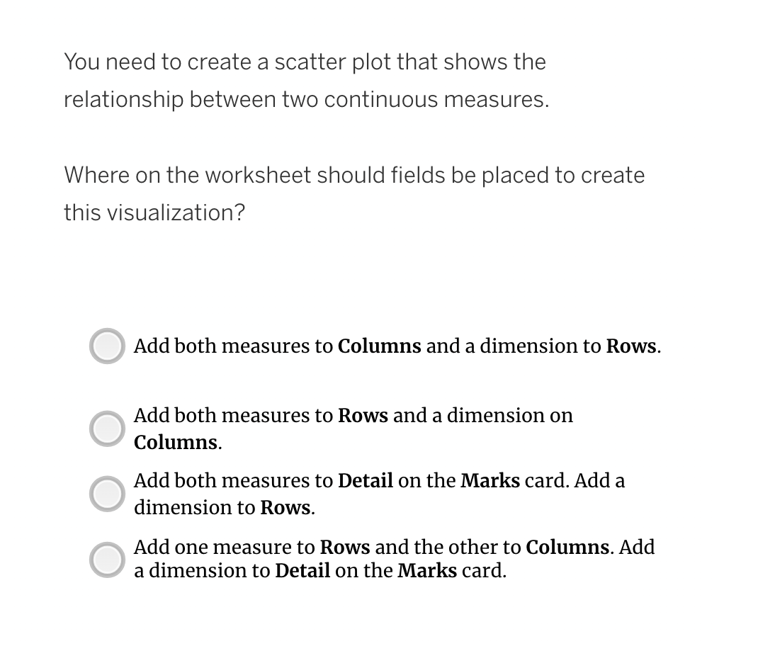 Solved You need to create a scatter plot that shows the | Chegg.com