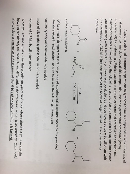 Volume of cyclohexanecarboxaldehyde Mass | Chegg.com