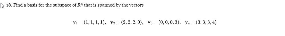Solved a h 12. Find a standard basis vector for R3 that can | Chegg.com