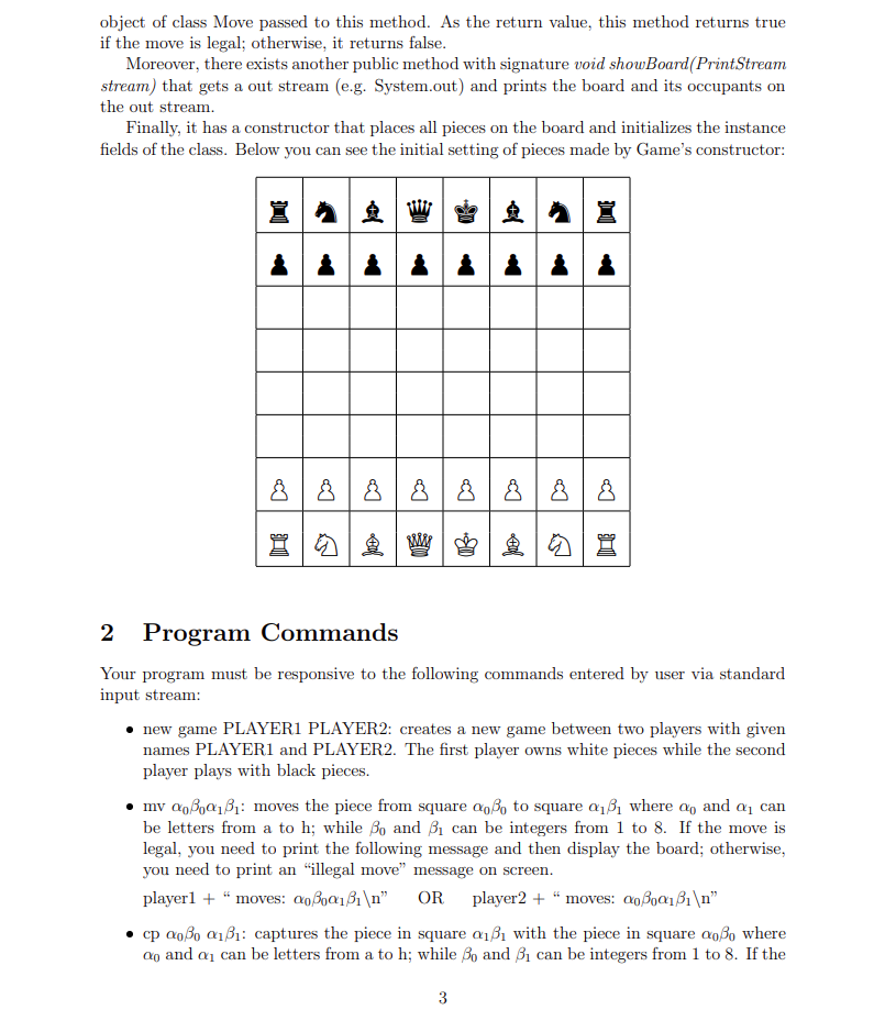Solved JAVA PROGRAMMING In this assignment, you are asked to | Chegg.com