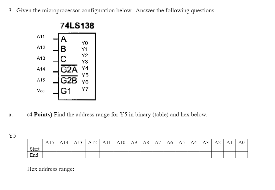 Solved 3. Given the microprocessor configuration below. | Chegg.com Solved 3. Given the microprocessor configuration below. | Chegg.com