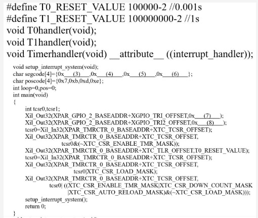 2 The seven-segment LED dynamic display interface | Chegg.com