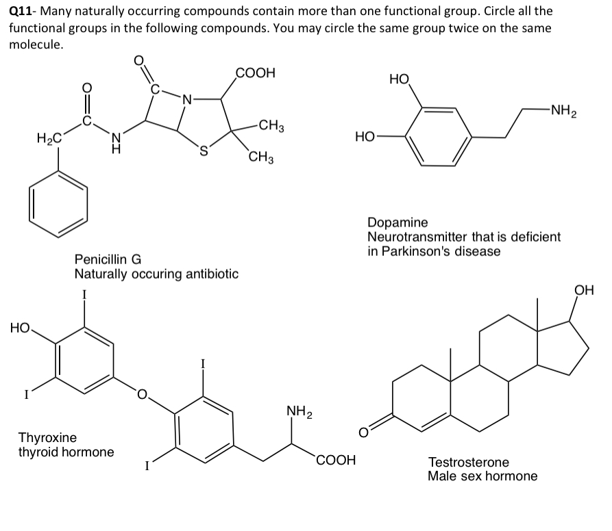 Solved Q11- Many naturally occurring compounds contain more | Chegg.com