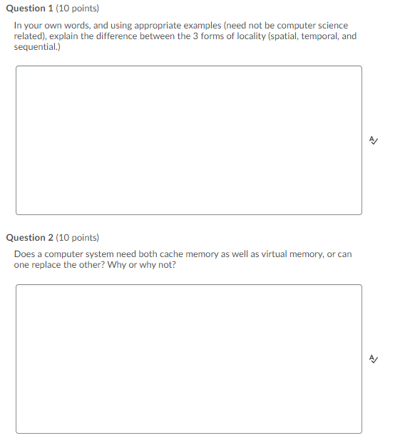 Solved Question 1 (10 points) In your own words, and using | Chegg.com