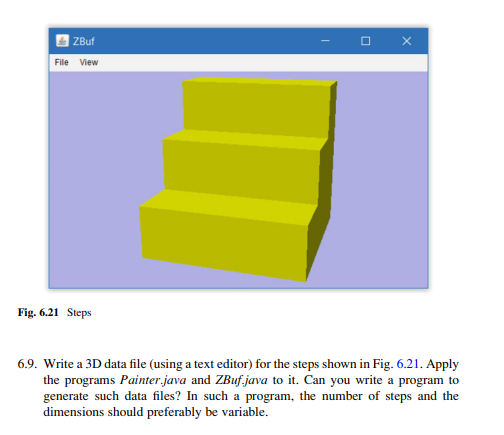 Painter.java // Painter.java: Perspective drawing | Chegg.com