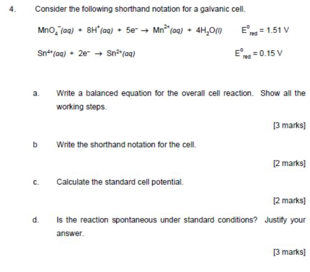 Solved 4. Consider the following shorthand notation for a | Chegg.com