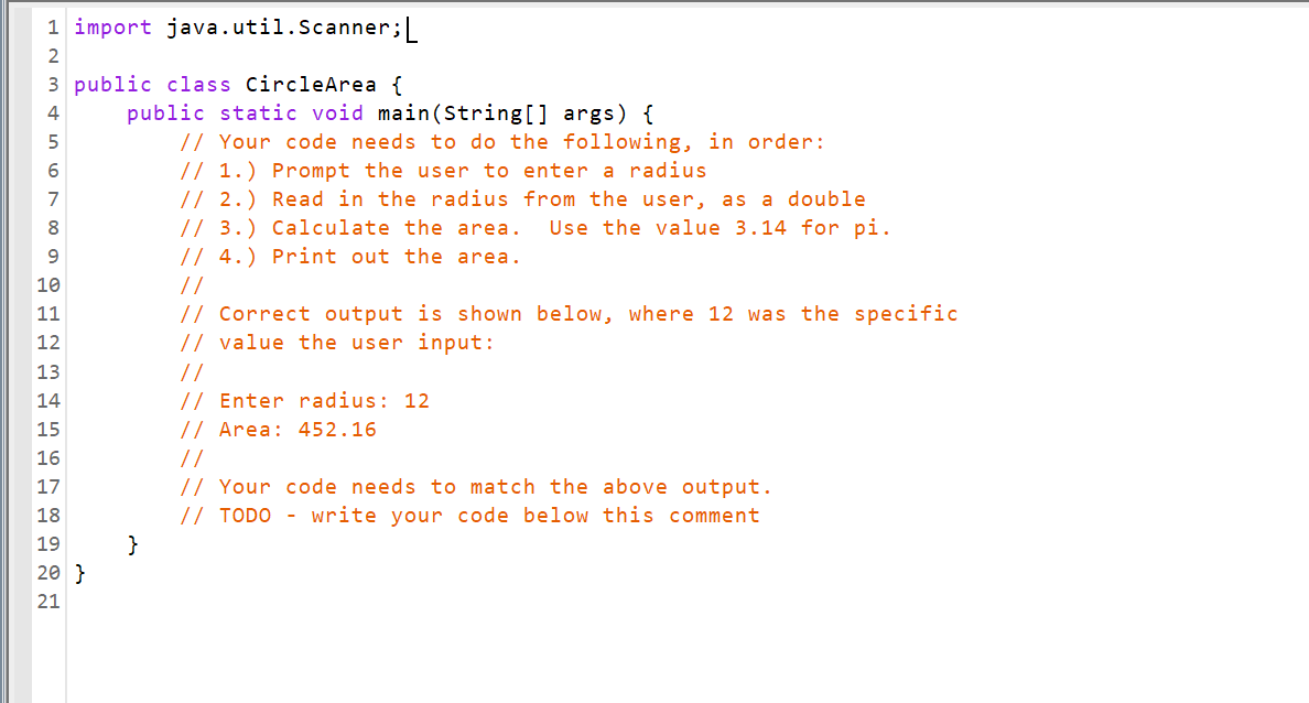 Solved Emport java.util.Scanner; public class | Chegg.com