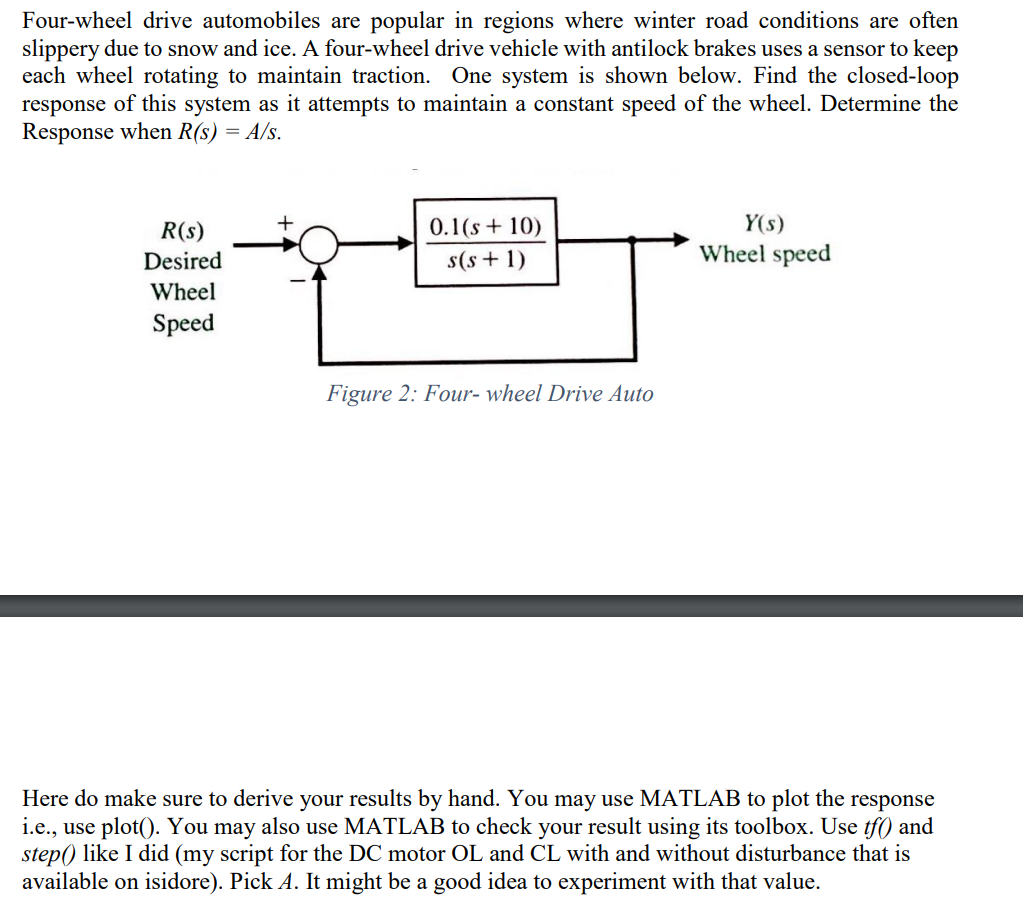 Solved Four-wheel drive automobiles are popular in regions | Chegg.com