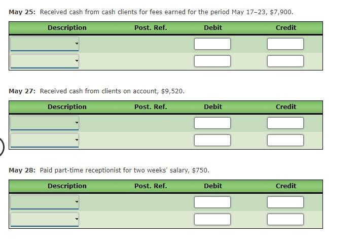 Solved Comprehensive Problem 1: May, Kelly Consulting | Chegg.com