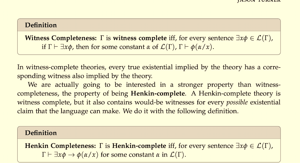 Solved Prove that, if Γ is a Henkin-complete theory and ∆ is | Chegg.com
