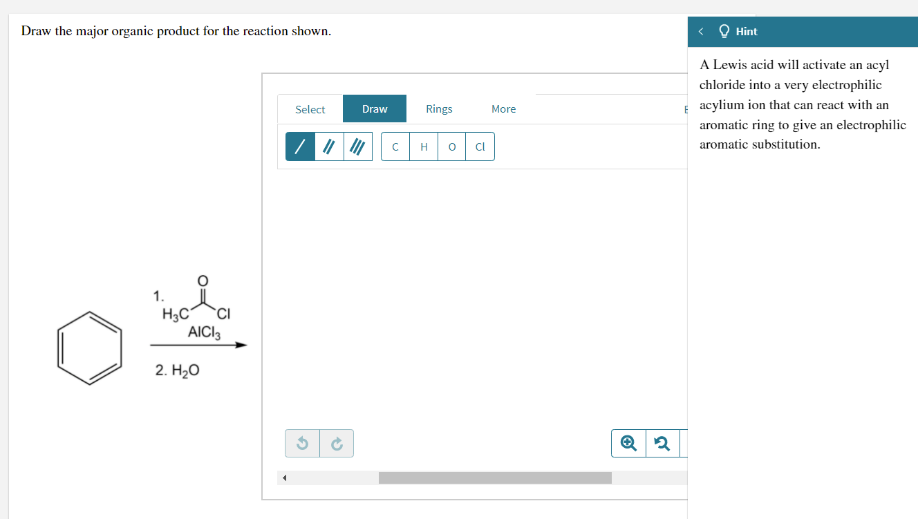 Solved Draw the organic product of the reaction. HNO3 + H20 | Chegg.com