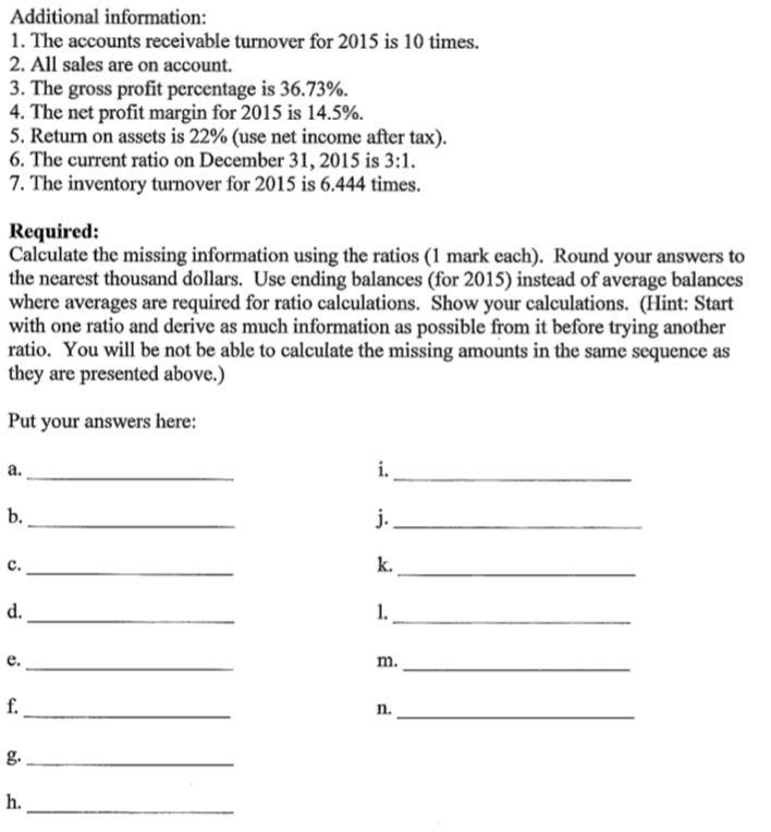 Solved Part B (18 marks Presented here are an incomplete | Chegg.com