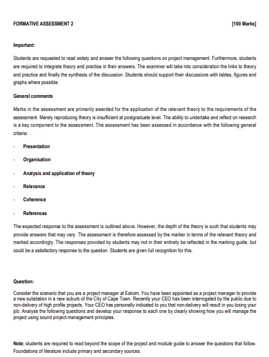 FORMATIVE ASSESSMENT 2 [100 Marks] Important: | Chegg.com
