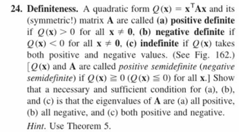 (b) Negative definite form (c) Indefinite form Fig. | Chegg.com