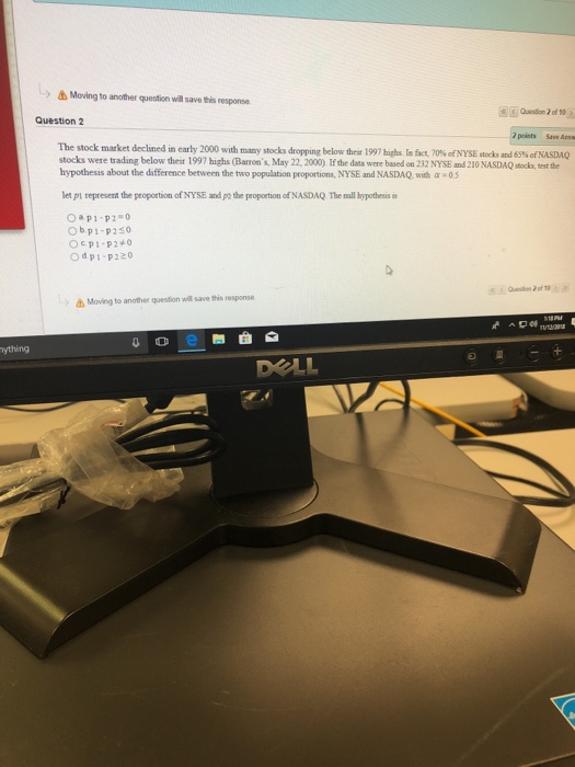 Solved Moving to anoter question will save tis response | Chegg.com