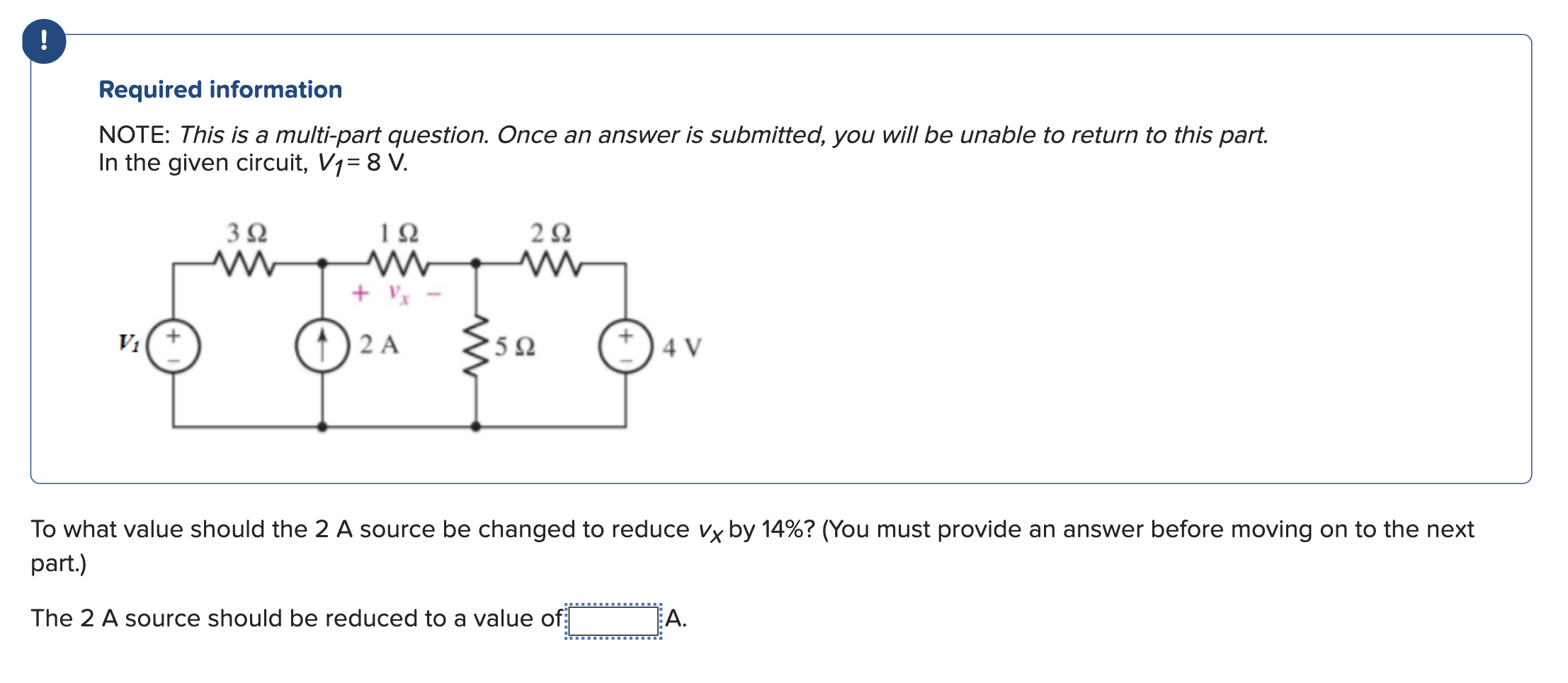 Solved Required informationNOTE: This is a multi-part | Chegg.com