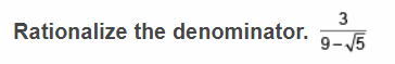 Solved Rationalize the denominator. 39-52 | Chegg.com