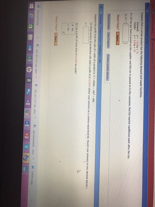 Solved Suppose that a certain product has the following | Chegg.com