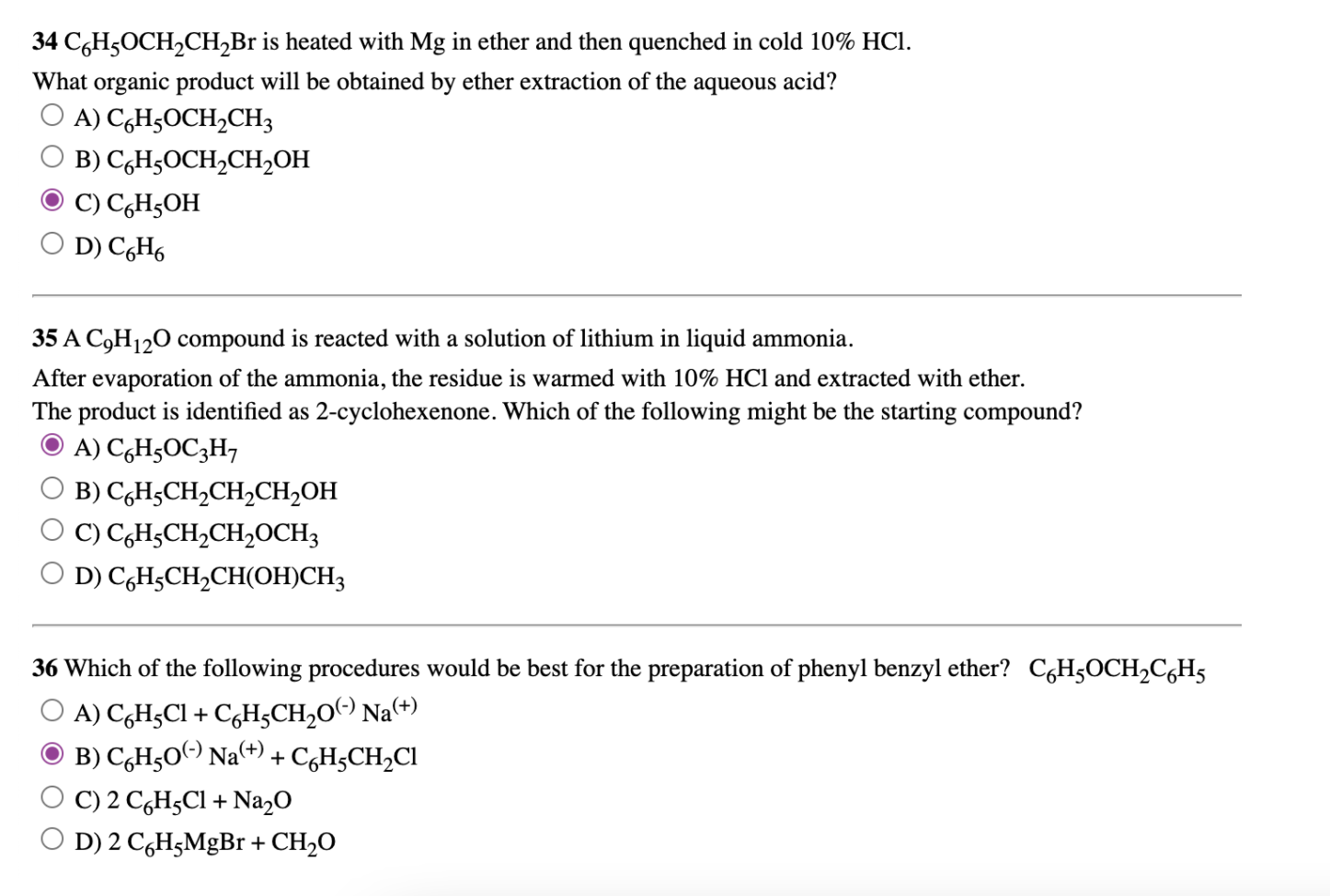 Solved Correct answers are already selected. For each of | Chegg.com