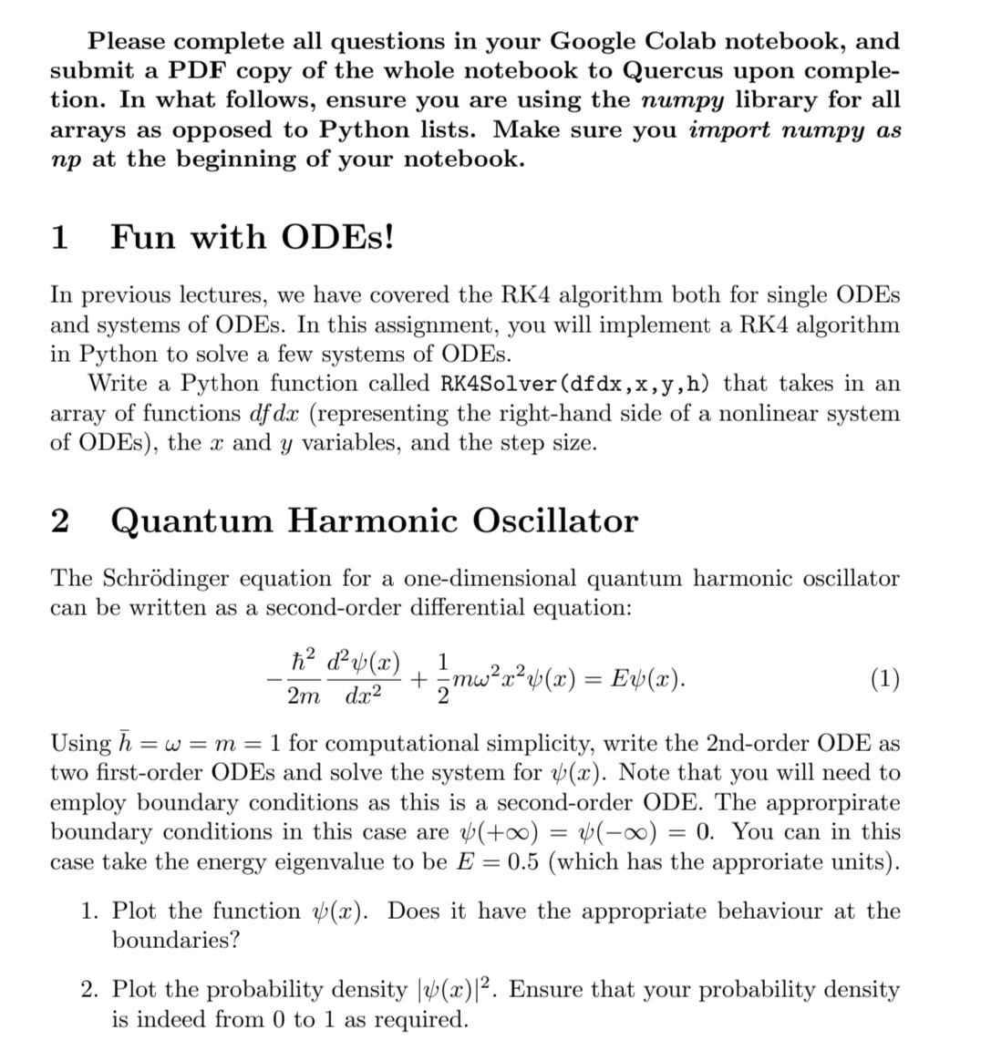 Solved Please complete all questions in your Google Colab | Chegg.com