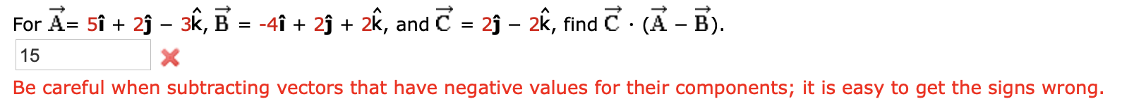 Solved For A= 5î + 2ğ – 3k, B = -4î + 2ſ + Zť, and C = 2ſ – | Chegg.com
